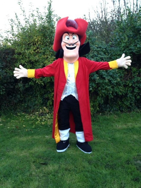 Peter Pan - Captain Hook - Event Mascots Costume Hire